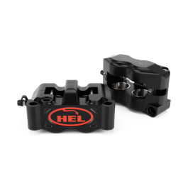 HEL V1 100mm Solid Billet 4 Piston Front Radial Brake Calipers